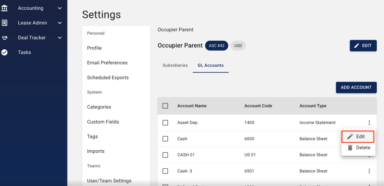 How to Change Account Type?
