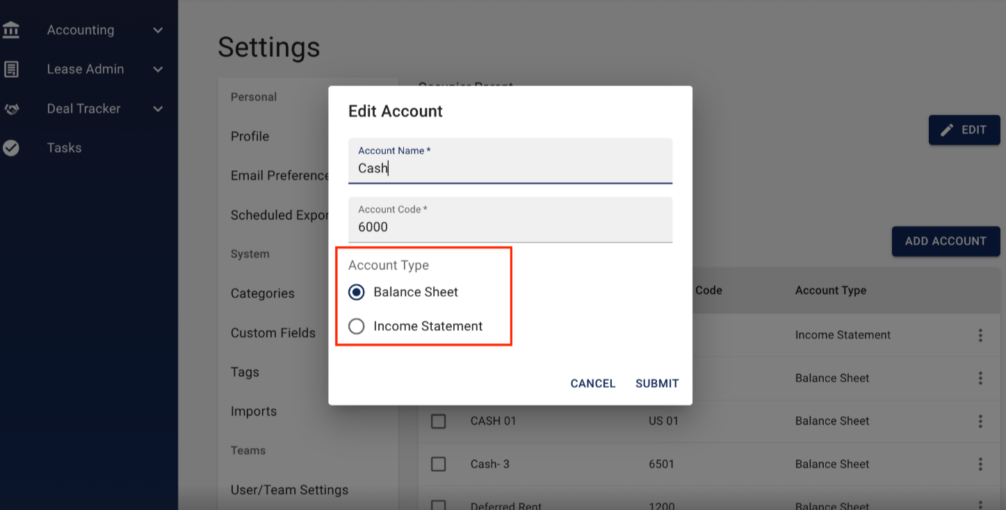 How to Change Account Type?